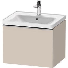 Duravit D-Neo Waschtischunterbau wandh&auml;ngend Taupe Matt 584x452x440 mm - DE4249070910000 DE4249070910000