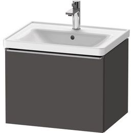 Duravit D-Neo Waschtischunterbau wandh&auml;ngend Graphit Matt 584x452x440 mm - DE4249070490000 DE4249070490000
