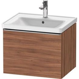 Duravit D-Neo Waschtischunterbau wandh&auml;ngend Nussbaum Matt 584x452x440 mm - DE4249070790000 DE4249070790000