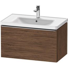 Duravit D-Neo Waschtischunterbau wandh&auml;ngend Nussbaum dunkel Matt 784x452x440 mm - DE4255070210000 DE4255070210000