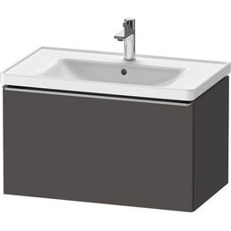 Duravit D-Neo Waschtischunterbau wandh&auml;ngend Graphit Matt 784x452x440 mm - DE4255070490000 DE4255070490000