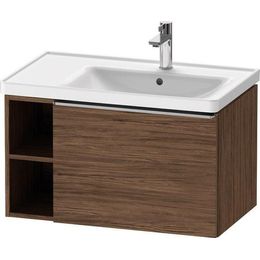 Duravit D-Neo Waschtischunterbau wandh&auml;ngend Nussbaum dunkel Matt 784x452x440 mm - DE4257070210000 DE4257070210000