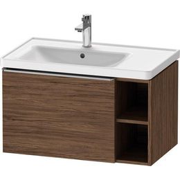 Duravit D-Neo Waschtischunterbau wandh&auml;ngend Nussbaum dunkel Matt 784x452x440 mm - DE4258070210000 DE4258070210000