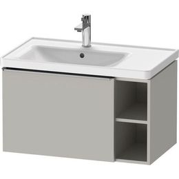 Duravit D-Neo Waschtischunterbau wandh&auml;ngend Betongrau Matt 784x452x440 mm - DE4258070070000 DE4258070070000
