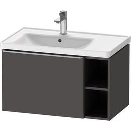 Duravit D-Neo Waschtischunterbau wandh&auml;ngend Graphit Matt 784x452x440 mm - DE4258070490000 DE4258070490000