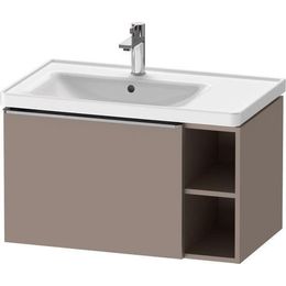 Duravit D-Neo Waschtischunterbau wandh&auml;ngend Basalt Matt 784x452x440 mm - DE4258070430000 DE4258070430000