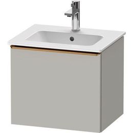 Duravit D-Neo Waschtischunterbau wandh&auml;ngend Betongrau Matt 510x402x440 mm - DE4260004070000 DE4260004070000