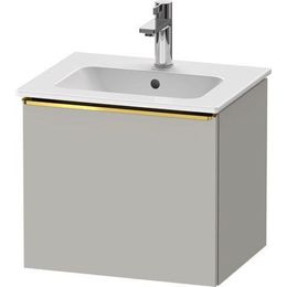 Duravit D-Neo Waschtischunterbau wandh&auml;ngend Betongrau Matt 510x402x440 mm - DE4260034070000 DE4260034070000