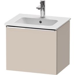 Duravit D-Neo Waschtischunterbau wandh&auml;ngend Taupe Matt 510x402x440 mm - DE4260010910000 DE4260010910000