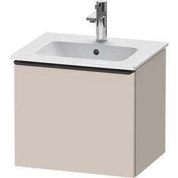 Duravit D-Neo Waschtischunterbau wandh&auml;ngend Taupe Matt 510x402x440 mm - DE42600BD910000 DE42600BD910000