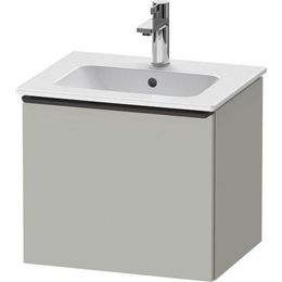 Duravit D-Neo Waschtischunterbau wandh&auml;ngend Betongrau Matt 510x402x440 mm - DE42600BD070000 DE42600BD070000