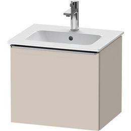 Duravit D-Neo Waschtischunterbau wandh&auml;ngend Taupe Matt 510x402x440 mm - DE4260070910000 DE4260070910000