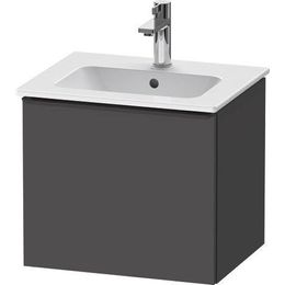 Duravit D-Neo Waschtischunterbau wandh&auml;ngend Graphit Matt 510x402x440 mm - DE42600BD490000 DE42600BD490000