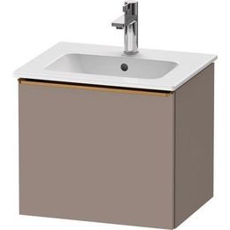 Duravit D-Neo Waschtischunterbau wandh&auml;ngend Basalt Matt 510x402x440 mm - DE4260004430000 DE4260004430000