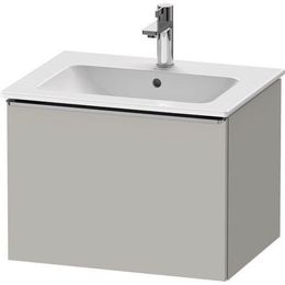 Duravit D-Neo Waschtischunterbau wandh&auml;ngend Betongrau Matt 610x462x440 mm - DE4261070070000 DE4261070070000