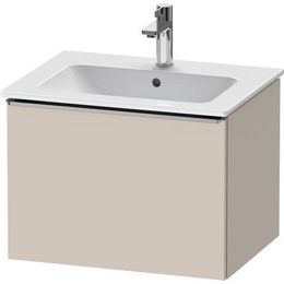 Duravit D-Neo Waschtischunterbau wandh&auml;ngend Taupe Matt 610x462x440 mm - DE4261070910000 DE4261070910000