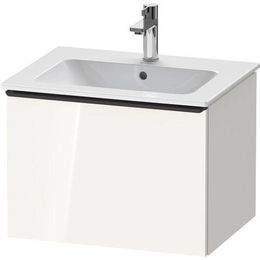 Duravit D-Neo Waschtischunterbau wandh&auml;ngend Wei&szlig; Hochglanz 610x462x440 mm - DE42610BD220000 DE42610BD220000