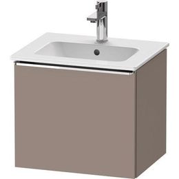 Duravit D-Neo Waschtischunterbau wandh&auml;ngend Basalt Matt 510x402x440 mm - DE4260010430000 DE4260010430000