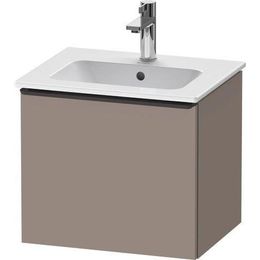 Duravit D-Neo Waschtischunterbau wandh&auml;ngend Basalt Matt 510x402x440 mm - DE42600BD430000 DE42600BD430000