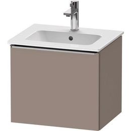 Duravit D-Neo Waschtischunterbau wandh&auml;ngend Basalt Matt 510x402x440 mm - DE4260070430000 DE4260070430000