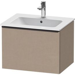 Duravit D-Neo Waschtischunterbau wandh&auml;ngend Leinen Matt 610x462x440 mm - DE42610BD750000 DE42610BD750000