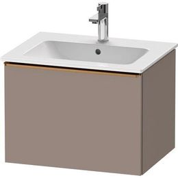 Duravit D-Neo Waschtischunterbau wandh&auml;ngend Basalt Matt 610x462x440 mm - DE4261004430000 DE4261004430000