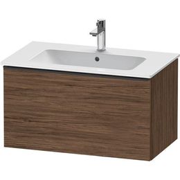 Duravit D-Neo Waschtischunterbau wandh&auml;ngend Nussbaum dunkel Matt 810x462x440 mm - DE42620BD210000 DE42620BD210000