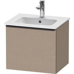 Duravit D-Neo Waschtischunterbau wandh&auml;ngend Leinen Matt 510x402x440 mm - DE42600BD750000 DE42600BD750000