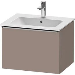 Duravit D-Neo Waschtischunterbau wandh&auml;ngend Basalt Matt 610x462x440 mm - DE4261070430000 DE4261070430000