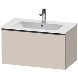 Duravit D-Neo Waschtischunterbau wandh&auml;ngend Taupe Matt 810x462x440 mm - DE42620BD910000 DE42620BD910000