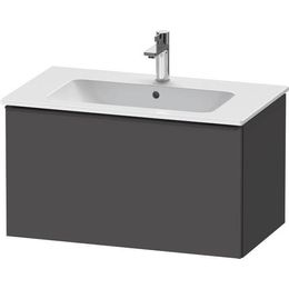 Duravit D-Neo Waschtischunterbau wandh&auml;ngend Graphit Matt 810x462x440 mm - DE42620BD490000 DE42620BD490000