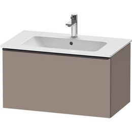 Duravit D-Neo Waschtischunterbau wandh&auml;ngend Basalt Matt 810x462x440 mm - DE42620BD430000 DE42620BD430000