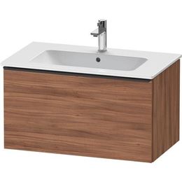 Duravit D-Neo Waschtischunterbau wandh&auml;ngend Nussbaum Matt 810x462x440 mm - DE42620BD790000 DE42620BD790000