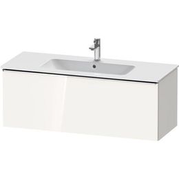 Duravit D-Neo Waschtischunterbau wandh&auml;ngend Wei&szlig; Hochglanz 1210x462x440 mm - DE4264010220000 DE4264010220000