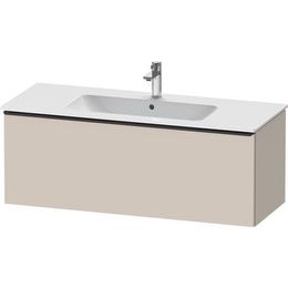 Duravit D-Neo Waschtischunterbau wandh&auml;ngend Taupe Matt 1210x462x440 mm - DE42640BD910000 DE42640BD910000