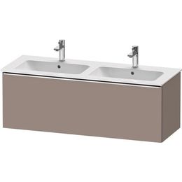 Duravit D-Neo Waschtischunterbau wandh&auml;ngend Basalt Matt 1280x462x440 mm - DE4265010430000 DE4265010430000