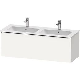 Duravit D-Neo Waschtischunterbau wandh&auml;ngend Wei&szlig; Matt 1280x462x440 mm - DE4265010180000 DE4265010180000