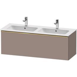 Duravit D-Neo Waschtischunterbau wandh&auml;ngend Basalt Matt 1280x462x440 mm - DE4265034430000 DE4265034430000