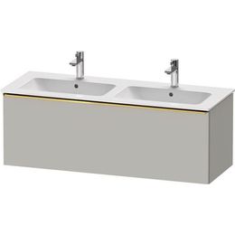 Duravit D-Neo Waschtischunterbau wandh&auml;ngend Betongrau Matt 1280x462x440 mm - DE4265034070000 DE4265034070000