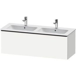 Duravit D-Neo Waschtischunterbau wandh&auml;ngend Wei&szlig; Matt 1280x462x440 mm - DE42650BD180000 DE42650BD180000