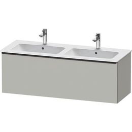 Duravit D-Neo Waschtischunterbau wandh&auml;ngend Betongrau Matt 1280x462x440 mm - DE42650BD070000 DE42650BD070000