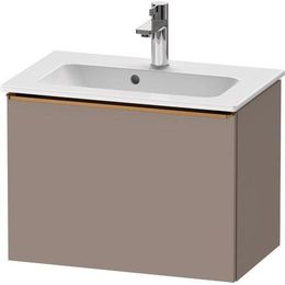 Duravit D-Neo Waschtischunterbau wandh&auml;ngend Basalt Matt 610x372x440 mm - DE4268004430000 DE4268004430000