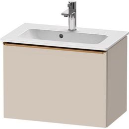 Duravit D-Neo Waschtischunterbau wandh&auml;ngend Taupe Matt 610x372x440 mm - DE4268004910000 DE4268004910000