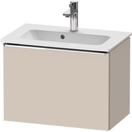 Duravit D-Neo Waschtischunterbau wandh&auml;ngend Taupe Matt 610x372x440 mm - DE4268010910000 DE4268010910000