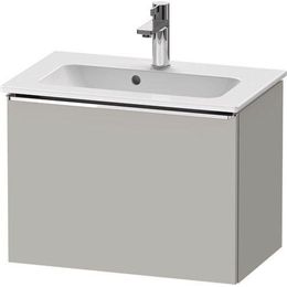 Duravit D-Neo Waschtischunterbau wandh&auml;ngend Betongrau Matt 610x372x440 mm - DE4268010070000 DE4268010070000