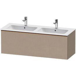 Duravit D-Neo Waschtischunterbau wandh&auml;ngend Leinen Matt 1280x462x440 mm - DE4265004750000 DE4265004750000