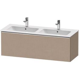 Duravit D-Neo Waschtischunterbau wandh&auml;ngend Leinen Matt 1280x462x440 mm - DE4265010750000 DE4265010750000