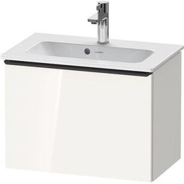 Duravit D-Neo Waschtischunterbau wandh&auml;ngend Wei&szlig; Hochglanz 610x372x440 mm - DE42680BD220000 DE42680BD220000