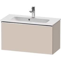 Duravit D-Neo Waschtischunterbau wandh&auml;ngend Taupe Matt 810x372x440 mm - DE4269010910000 DE4269010910000