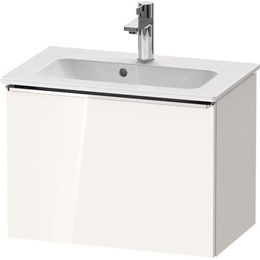 Duravit D-Neo Waschtischunterbau wandh&auml;ngend Wei&szlig; Hochglanz 610x372x440 mm - DE4268010220000 DE4268010220000